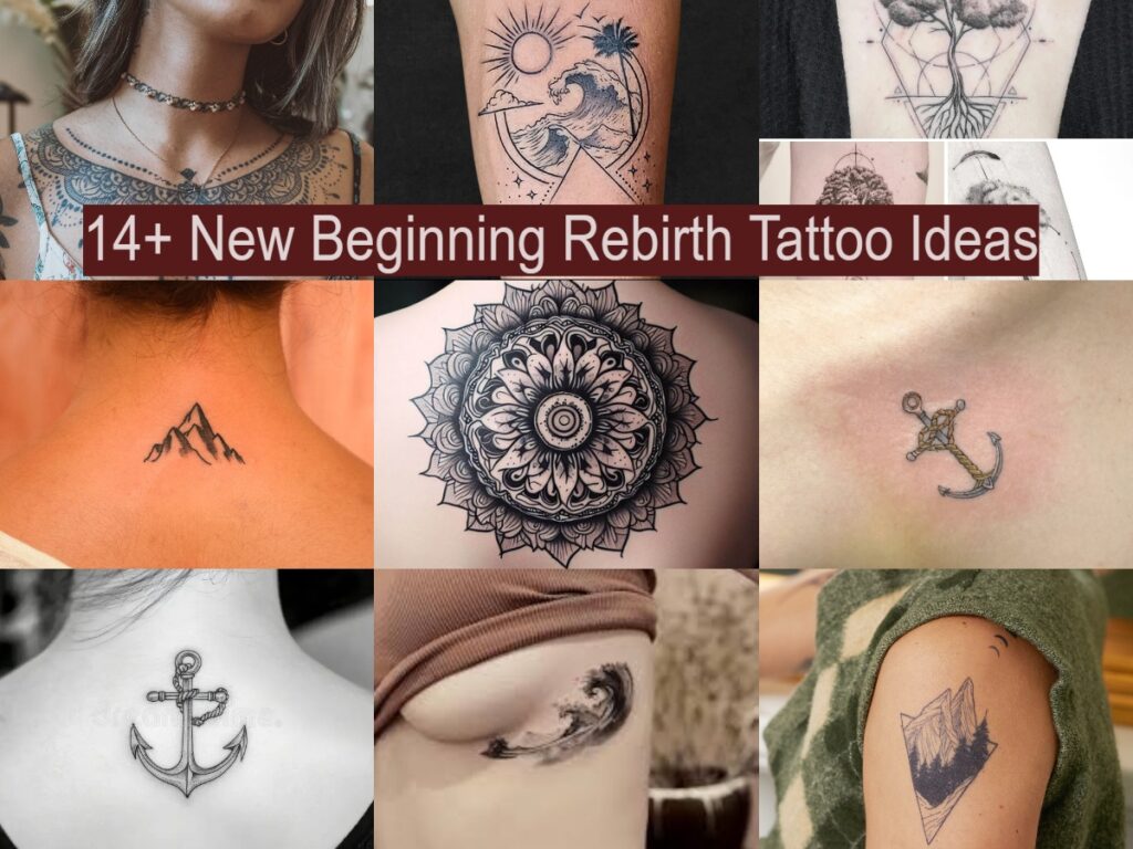 14+ New Beginning Rebirth Tattoo Ideas: Symbols of Transformation and ...